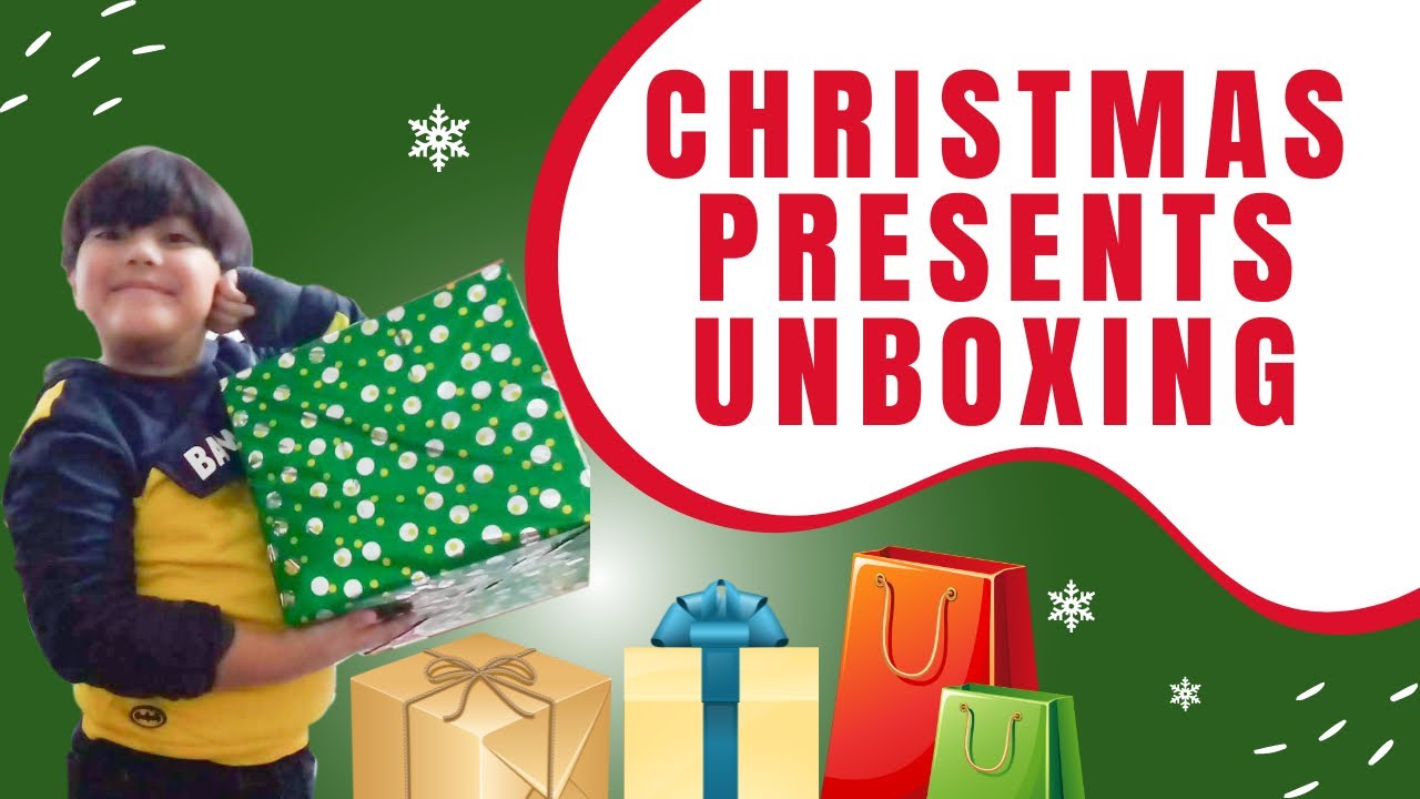 CHRISTMAS PRESENTS UNBOXING - YouTube
