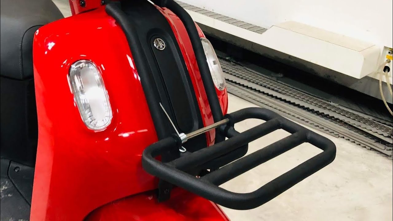 Front Bracket Installation for Yamaha Fazzio - YouTube