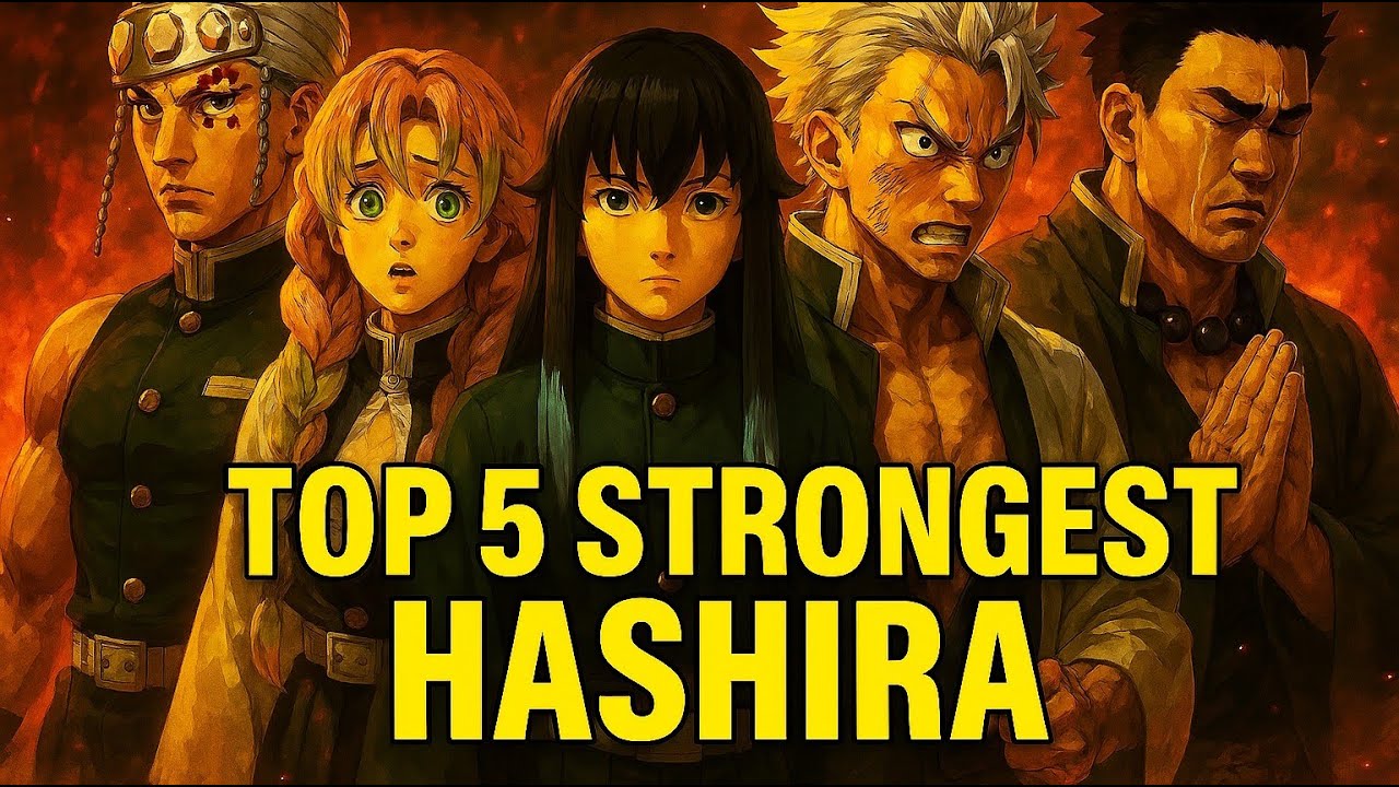 “Top 5 Strongest Hashira in Demon Slayer Ranked (Season 4 Hints ...