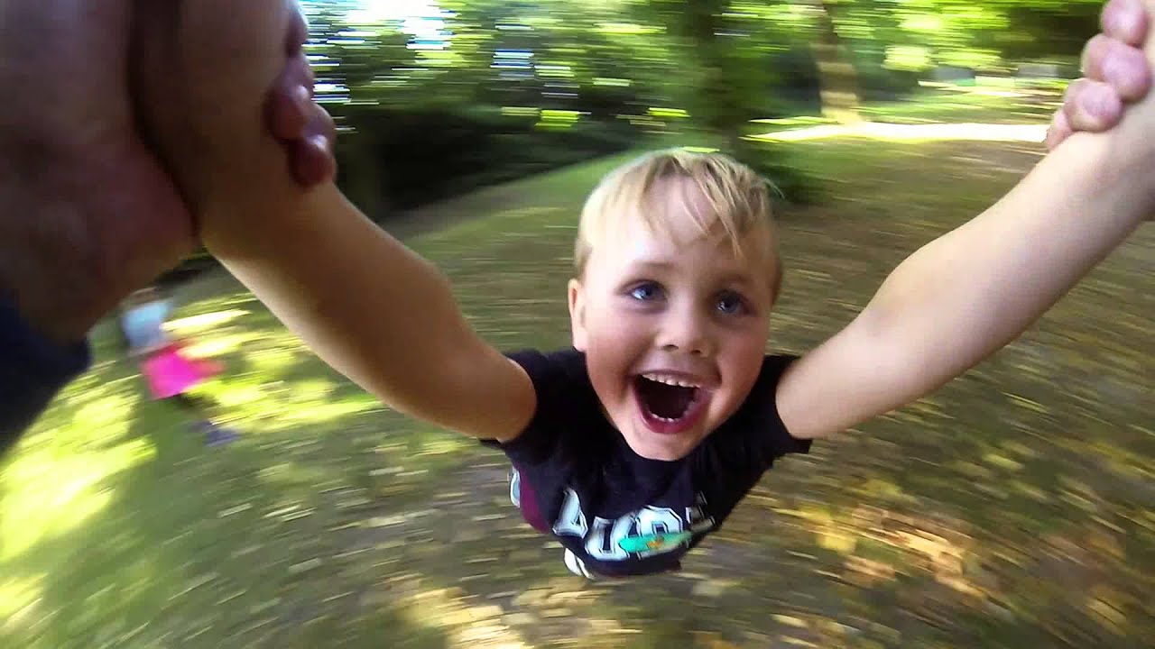 Trig spinning the kids - YouTube