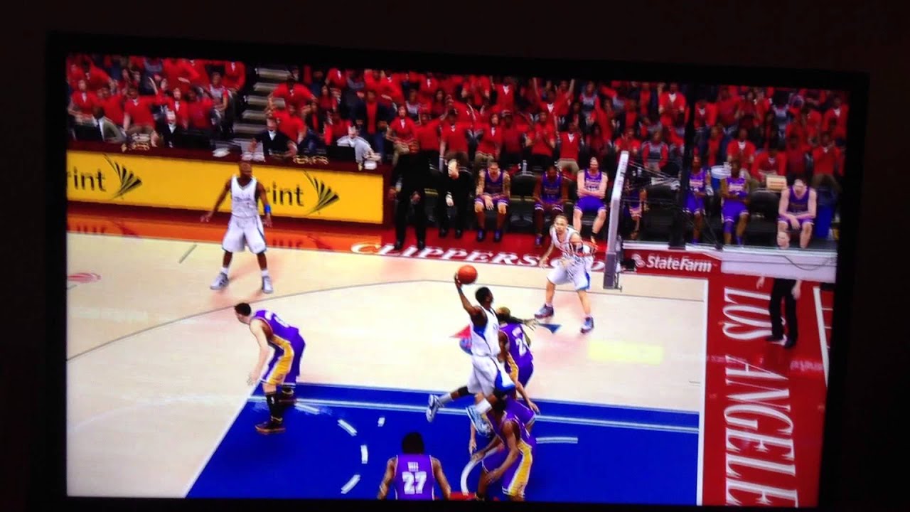 Chris paul dunk nba 2k - YouTube