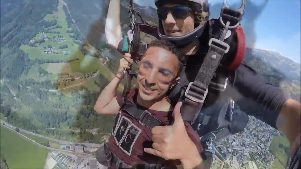 القفز المظلي في النمسا - زيلامسي | Skydiving in Austria - Zell am See ...
