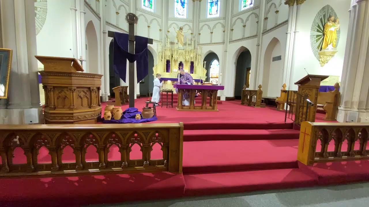 Mass - Thursday, March 27 - YouTube