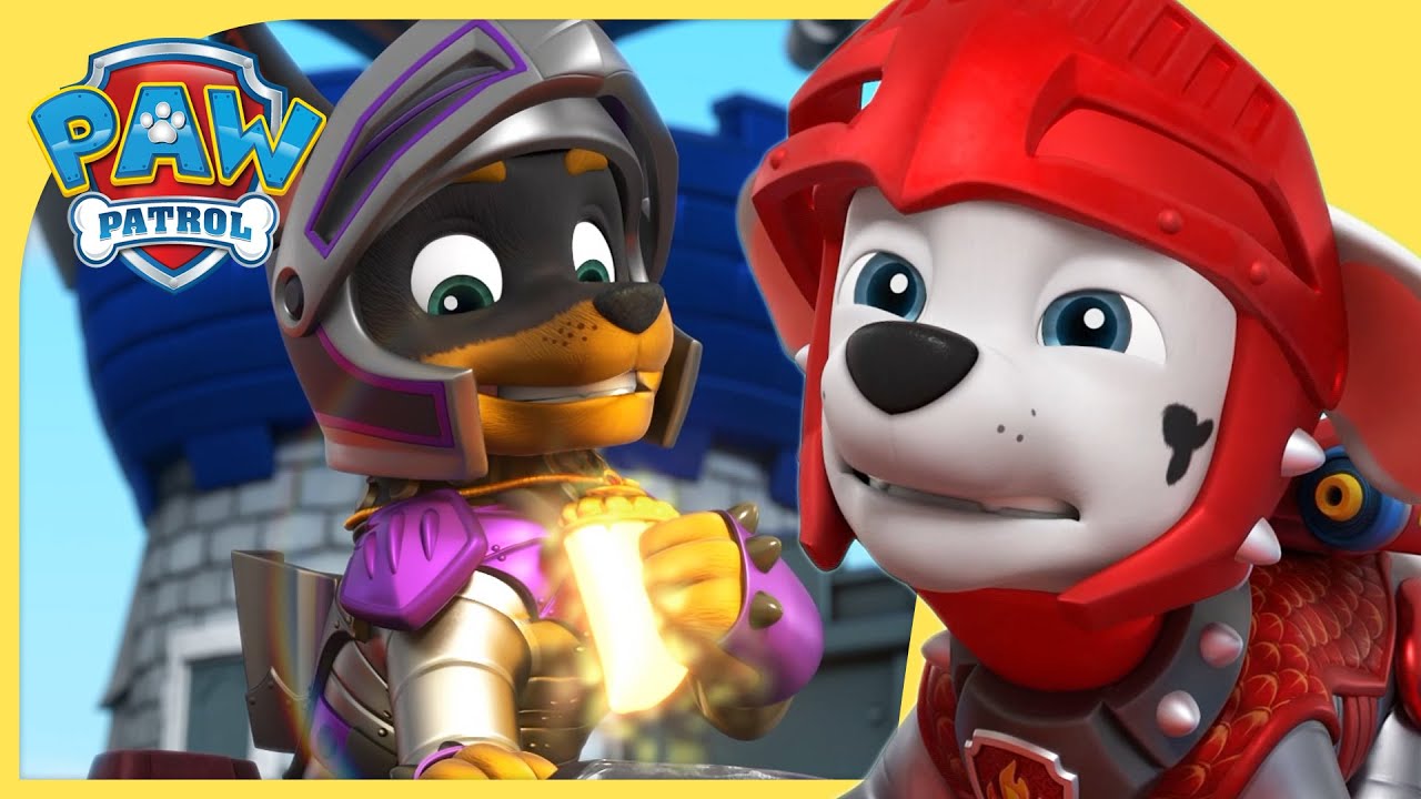 Rescue Knights Stop Claw + MORE | PAW Patrol | Cartoons for Kids - YouTube