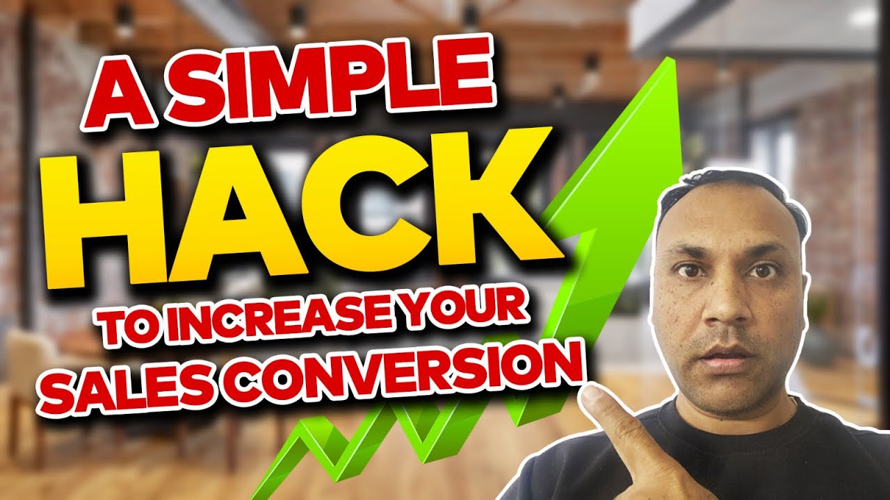 A simple hack to increase your sales conversion - YouTube