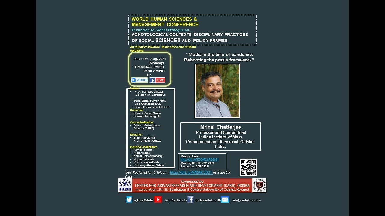 WHSMC || Session: 18 || Prof. Mrinal Chatterjee - YouTube
