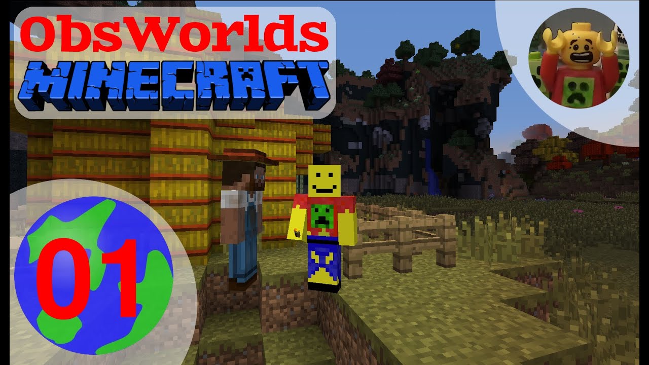 Jim Plays ObsWorlds Minecraft E01 - A Divine and Deadly Adventure - YouTube