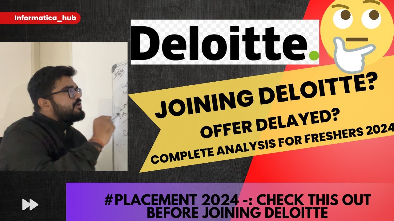 Deloitte offer Letter for Freshers | E2E Details each one should know ...