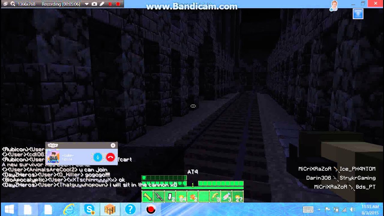 Minecraft Zombie game ep1 - YouTube