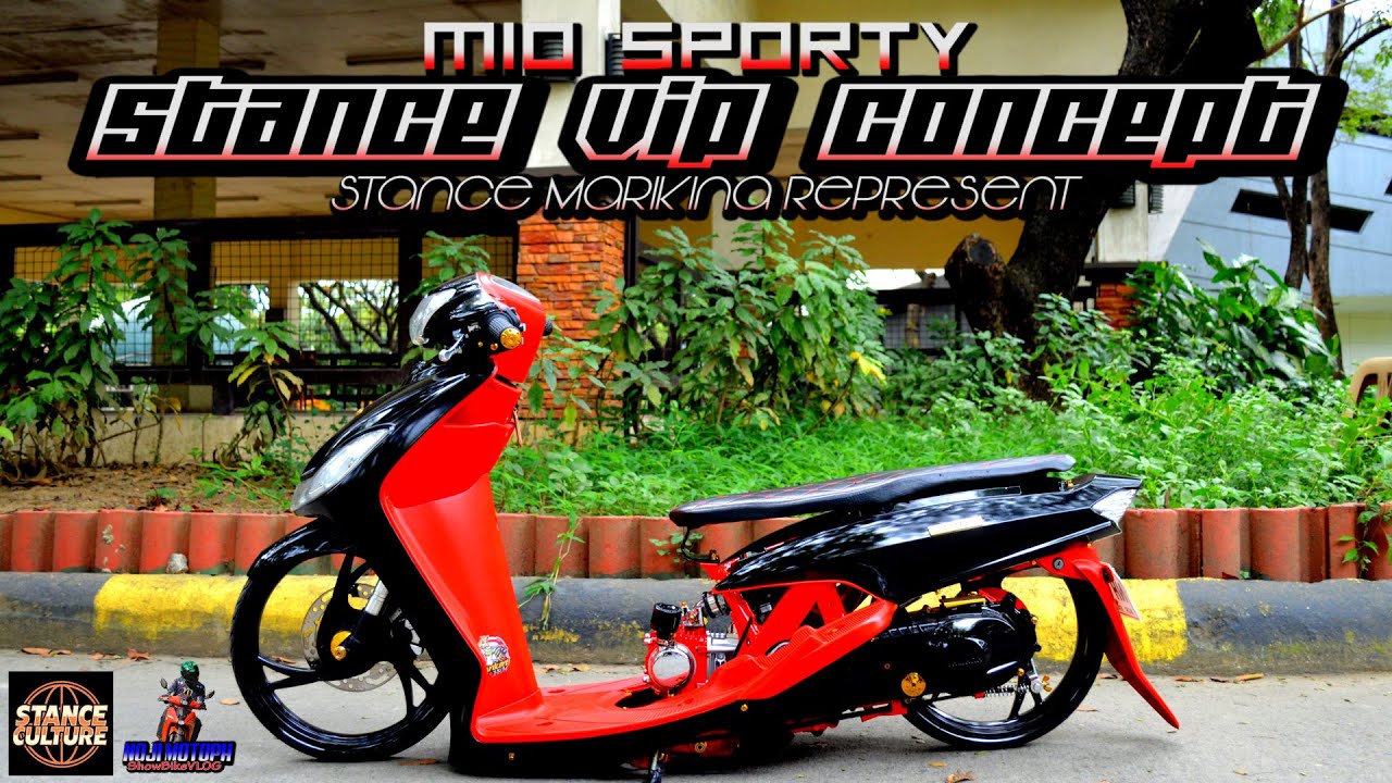 Mio Sporty | Stance VIP Concept | Stance Marikina Chapter | EP-58 - YouTube
