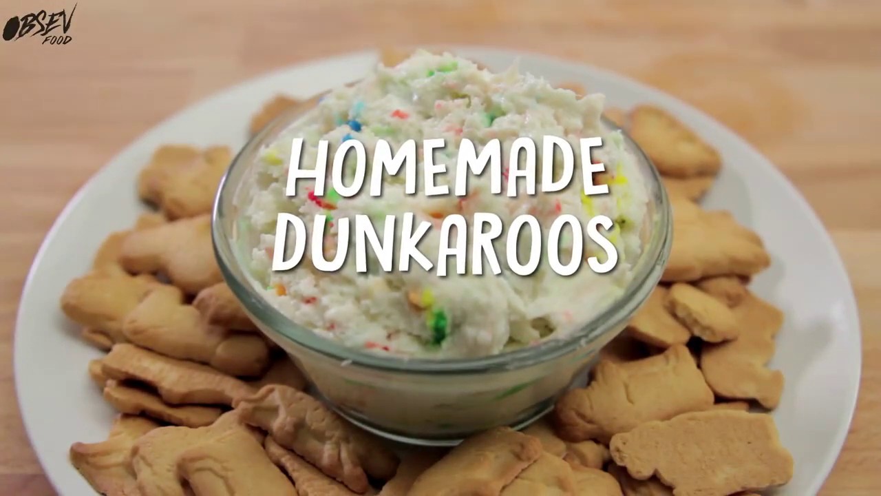 Reliving our childhood with our own reciepe of Dunk a roos! Who else is ...