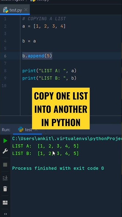 🤔correct Way To Copy List In Python🤯 Shorts Python Pythonshorts Pythonprogramming Youtube