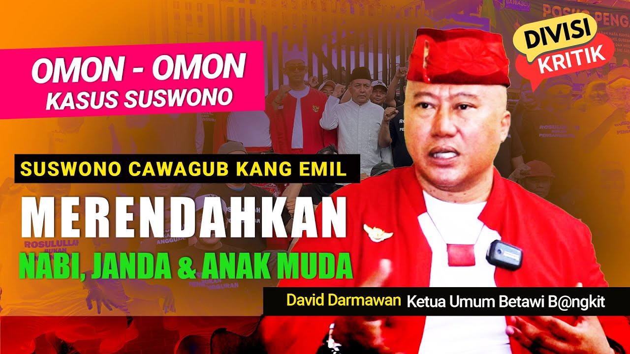 CAWAGUB RIDWAN KAMIL , SUSWONO TAK BERANI DATANG KE BAWASLU JAKARTA ...