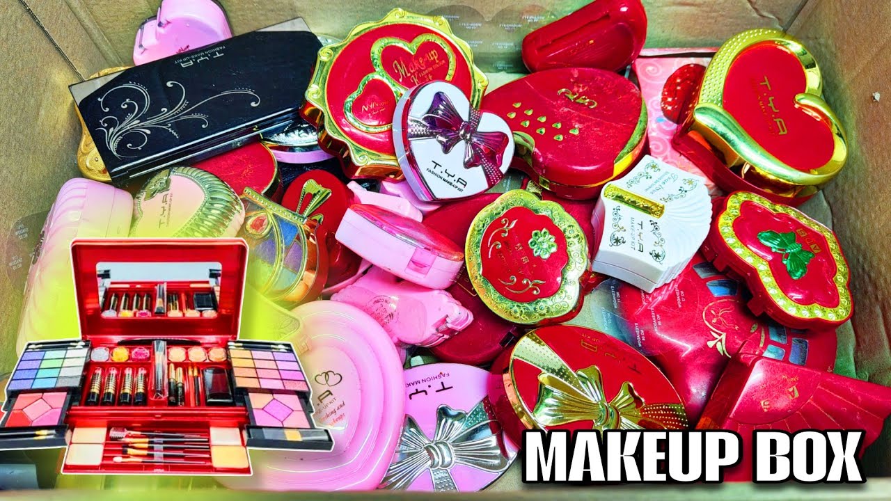 Makeup box Unboxing, Collection Barbie Makeup Kit, Makeup Gifts, Best of Makeup Box Free Gifts ...