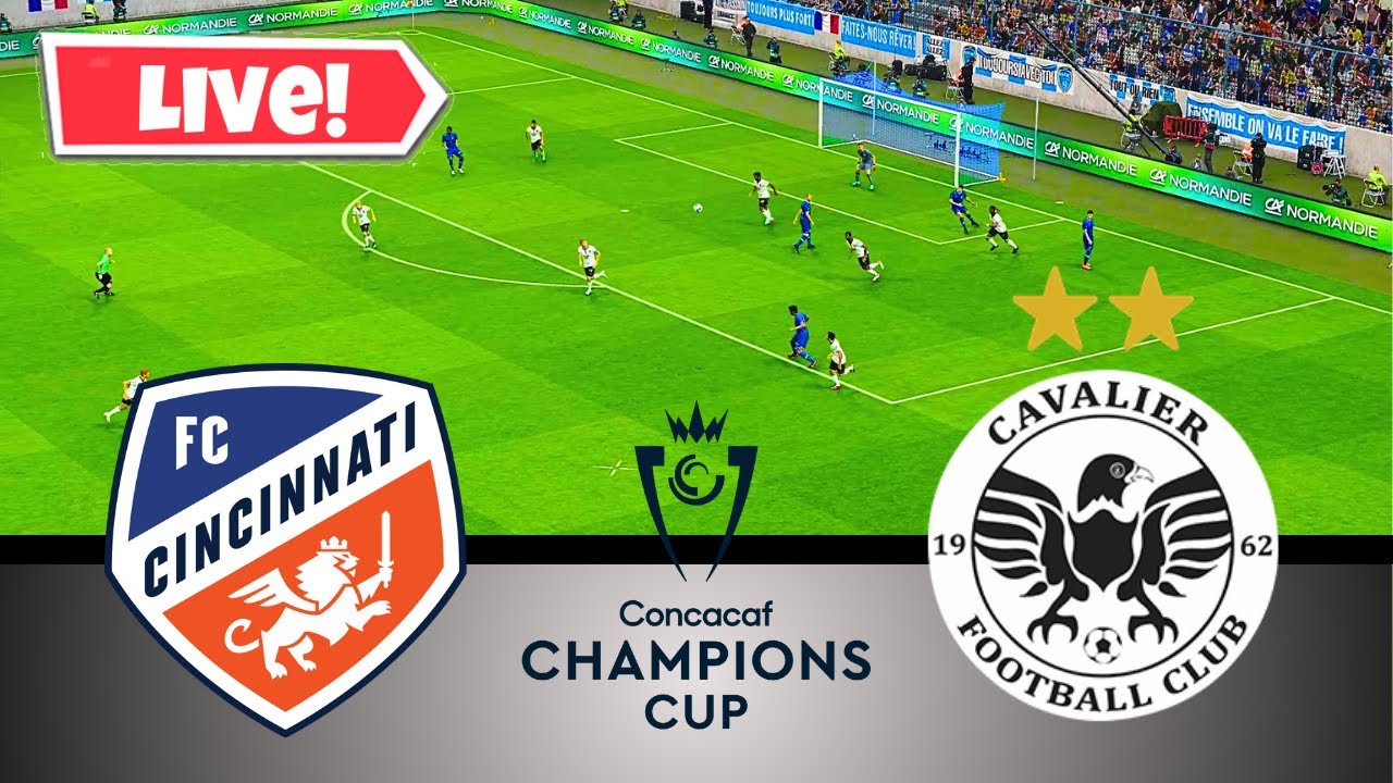 ⚽FC Cincinnati vs Cavalier SC | Concacaf Champions Cup | eFootball PES ...