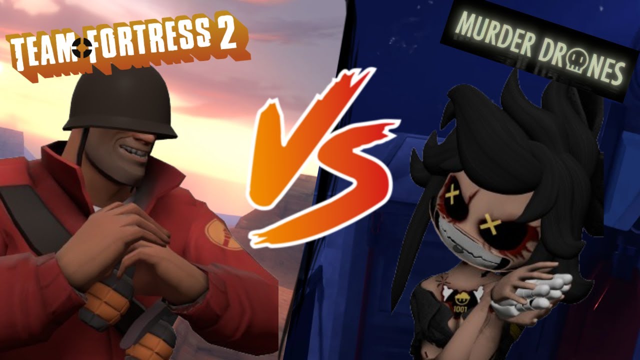 ¿Podría el Soldier vencer a Cyn? | TF2 VS MURDER DRONES - YouTube