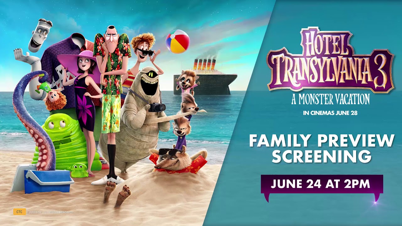 Hotel Transylvania 3 - Family Preview Screening - YouTube