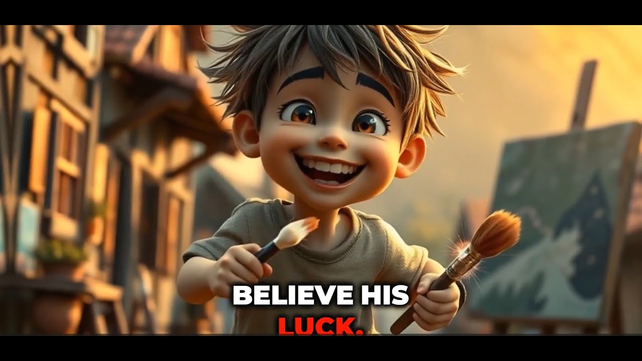 Milo and the Magical Paintbrush! | Bed Time Stories for Kids | Animated ...