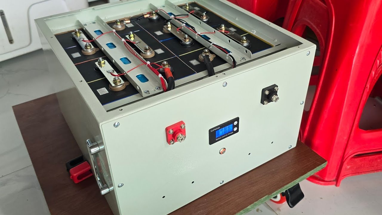 PIN LƯU TRỮ 24V 280AH ĐÓNG HOÀN THIỆN CHO KHÁCH CẢM ƠN CÁC CHÚ CÁC ANH ...
