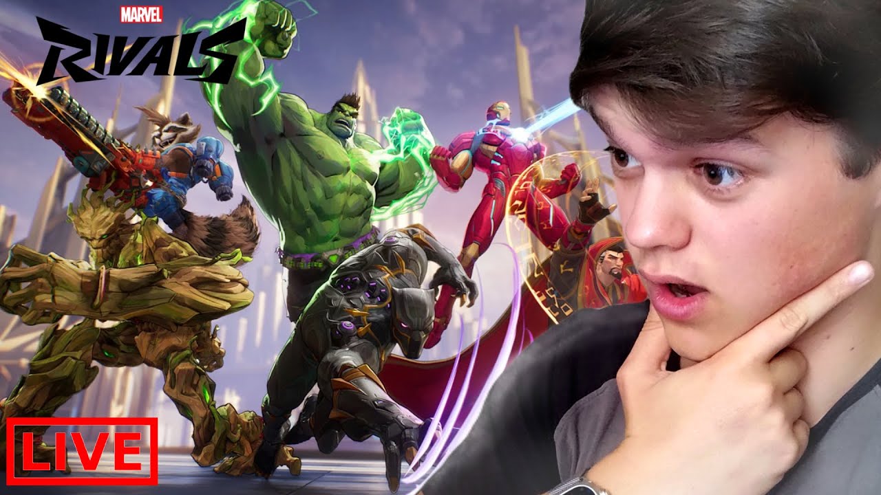 MARVEL RIVALS With Viewers | Marvel Rivals Live - YouTube
