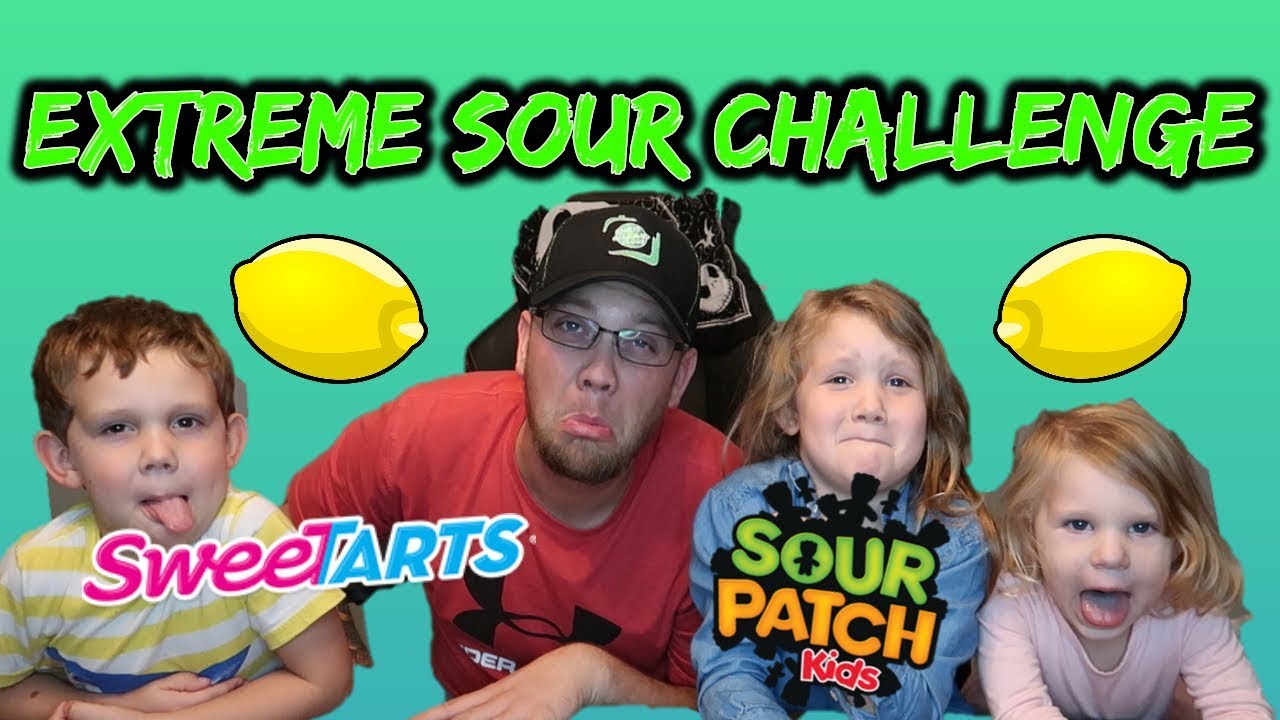EXTREME SOUR CHALLENGE - YouTube