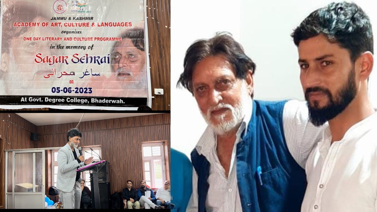 Dedicating this video to Sagar Sehrai |Renowned poet|Shayari and vlog ...