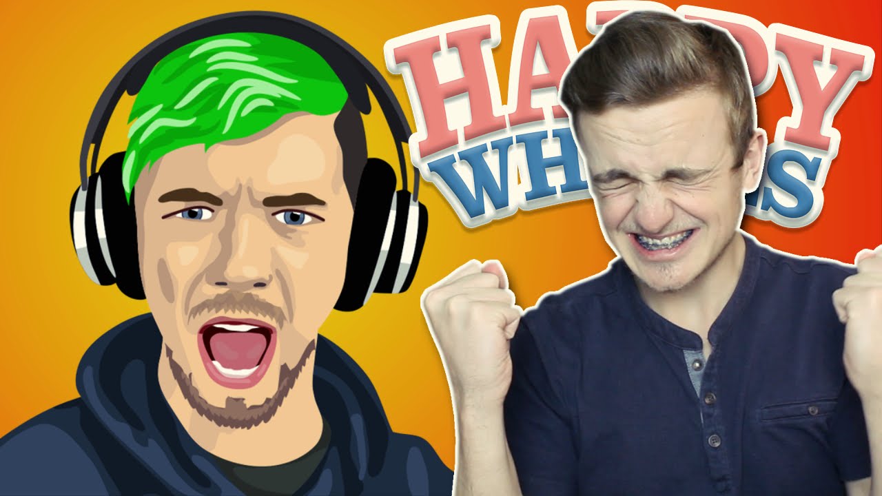 SHOW ME YOUR GAME FACES!!! - Happy Wheels Highlights #6 - YouTube