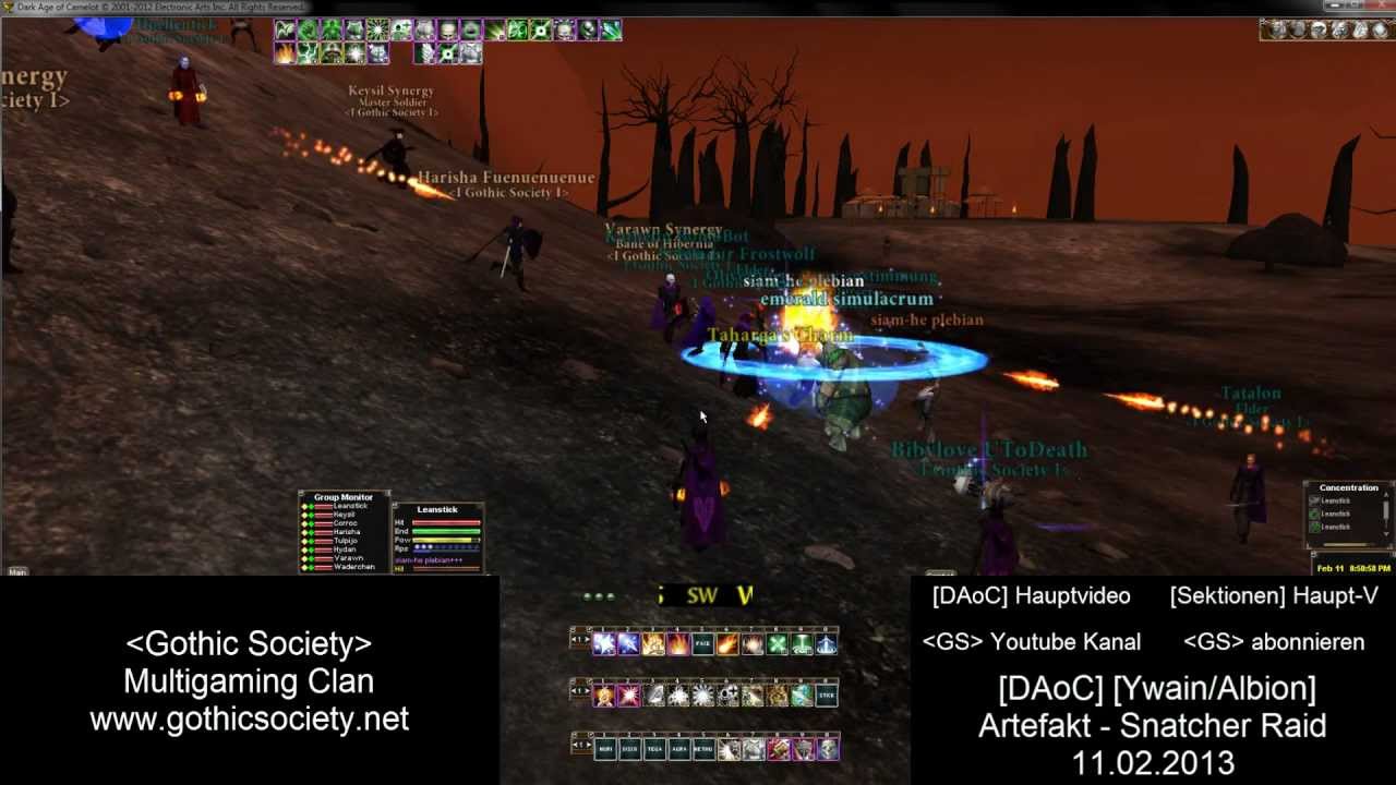 [DAoC] [PvE] [Artefakt] Snatcher Raid 11.02.2013 von GS|Leanansidhe ...
