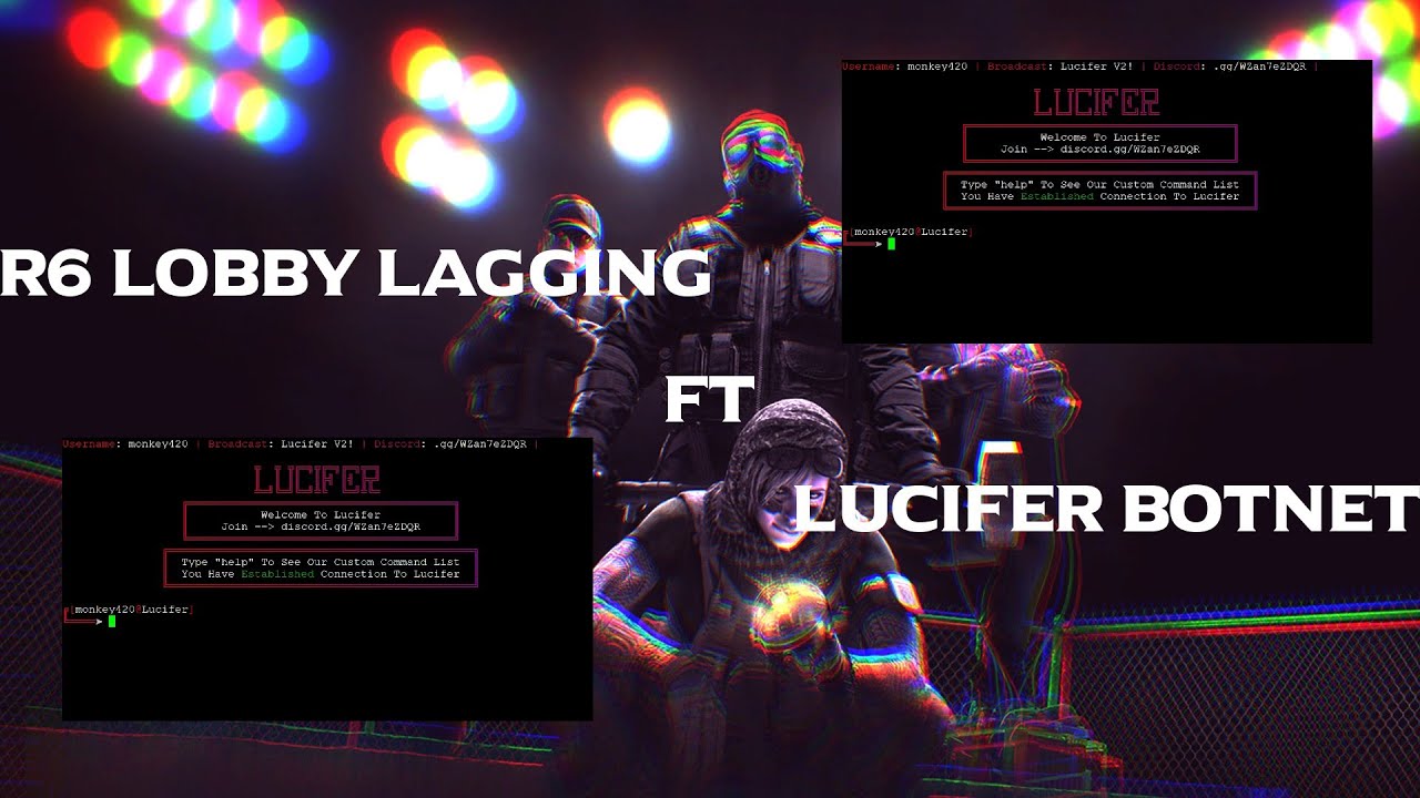 R6 LOBBY LAGGING | FT LUCIFERNET - YouTube