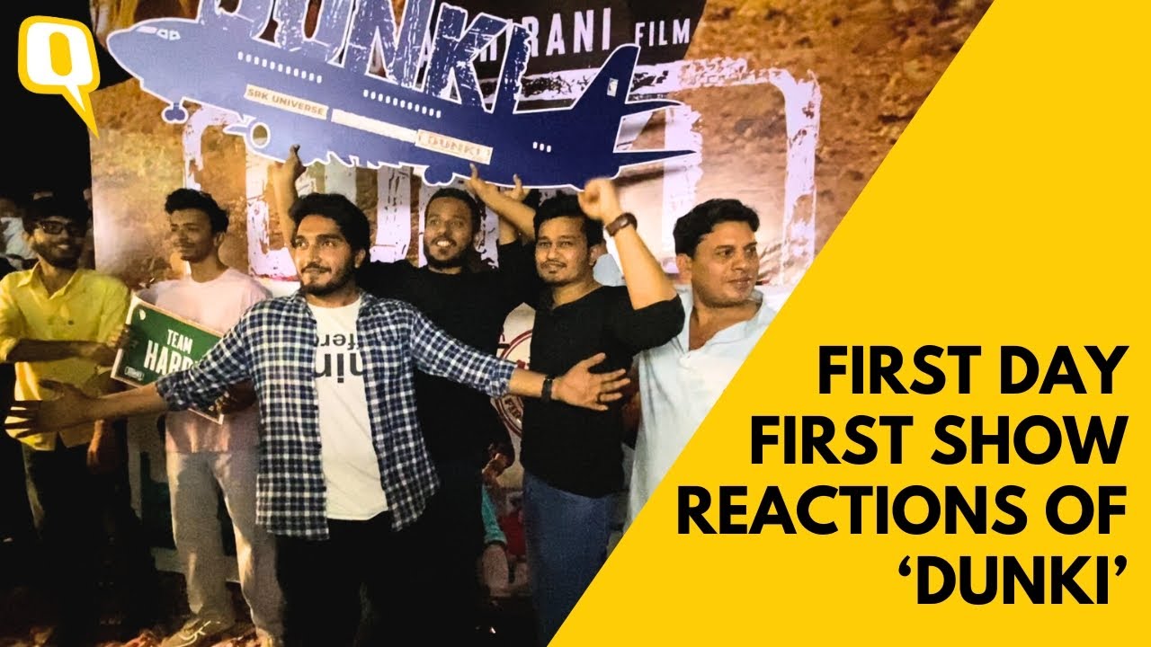 Dunki, First Day First Show Reactions of the Shah Rukh Khan Starrer ...