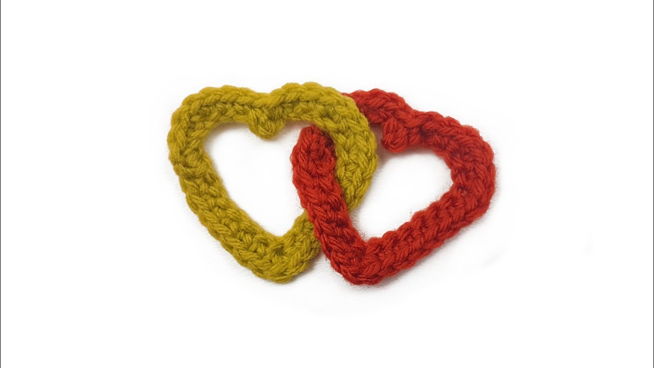 Linked Hearts Crochet Tutorial | Poppy Shop - YouTube