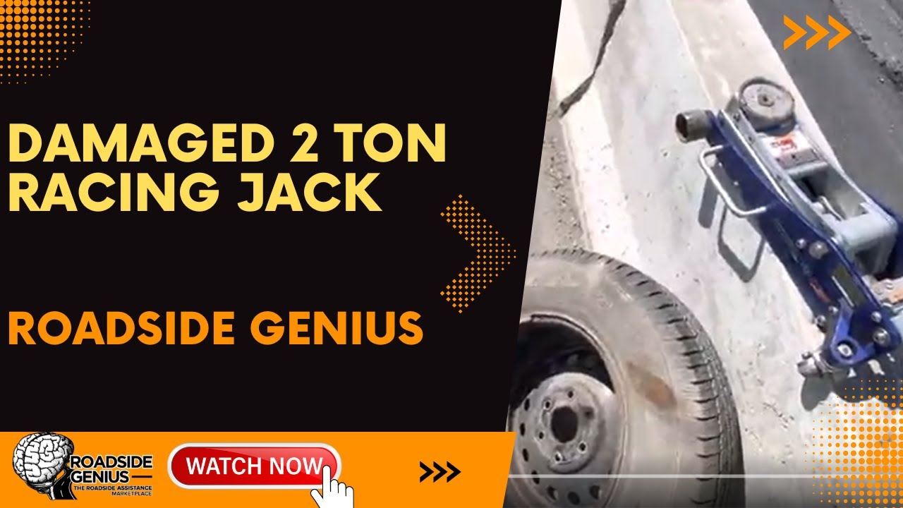 Visual Demonstration Of A Damaged Two Ton Racing Jack | Roadside Genius ...