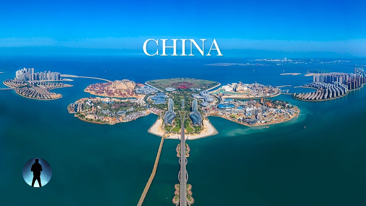 🚗 4K Drive Tour｜Exploring China’s Miracle Artificial Island｜Hainan ...