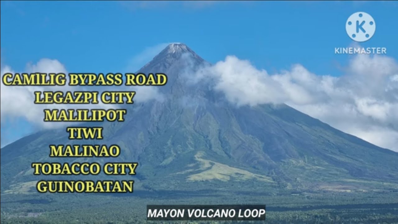 THE BEAUTY OF ALBAY | MAYON VOLCANO LOOP | CAMALIG | GUINOBATAN ...