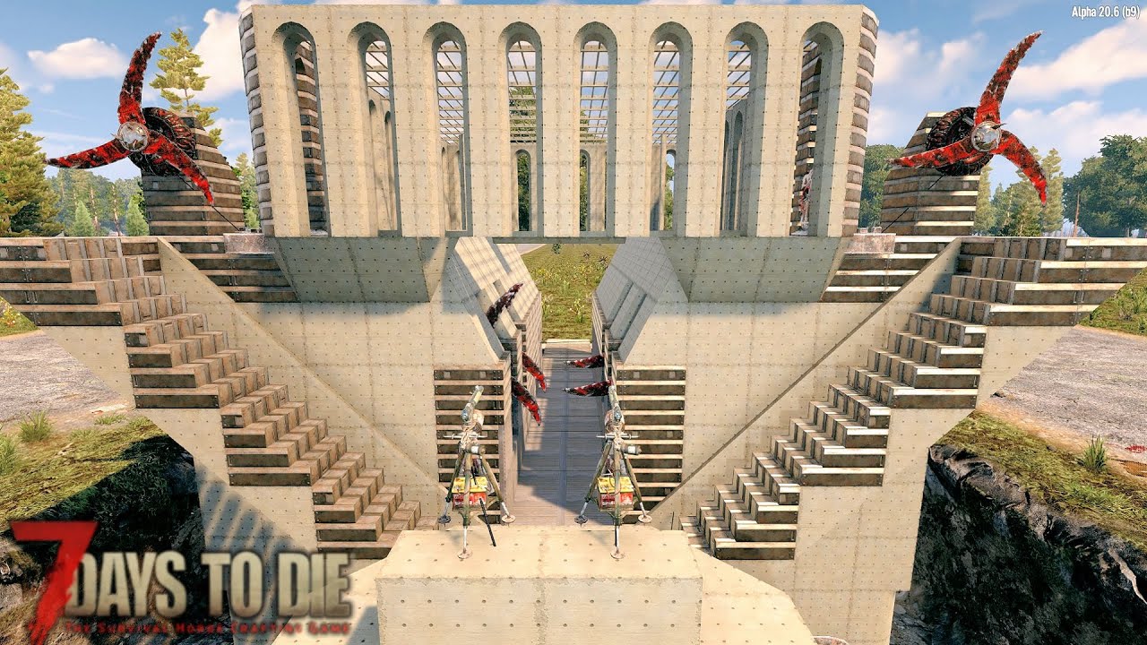 2 Horde Bases for Horde Night | 7 Days to Die Apocalypse Now Gameplay ...