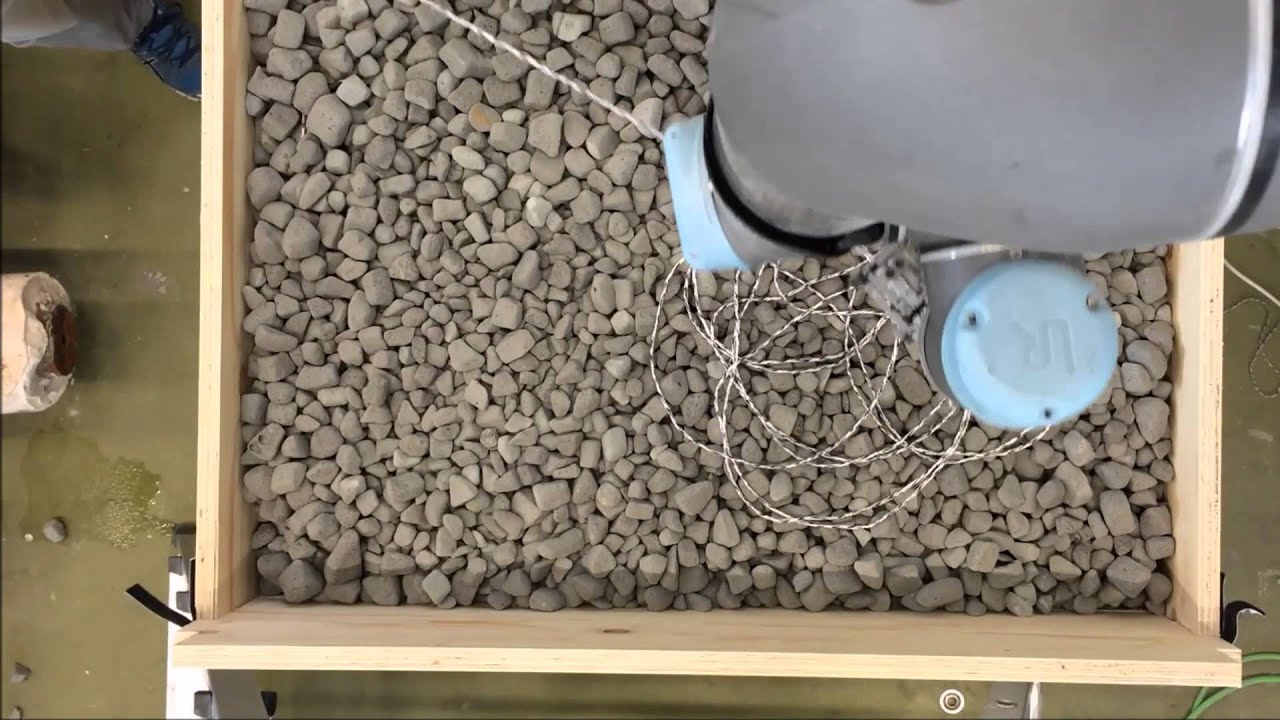 US and Swiss research labs create rock sculpture held up by string and ...