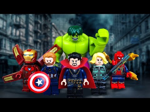 Lego Yenilmezler Sonsuzluk Savaşı. Tüm BÖLÜMLER | Lego Stop Motion