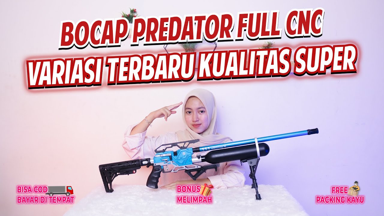 ULAS SPESIFIKASI+HARGA BOCAP PREDATOR FULL CNC 500CC - YouTube