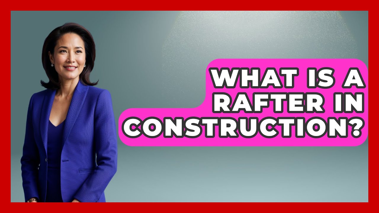 What Is A Rafter In Construction? - Civil Engineering Explained - YouTube