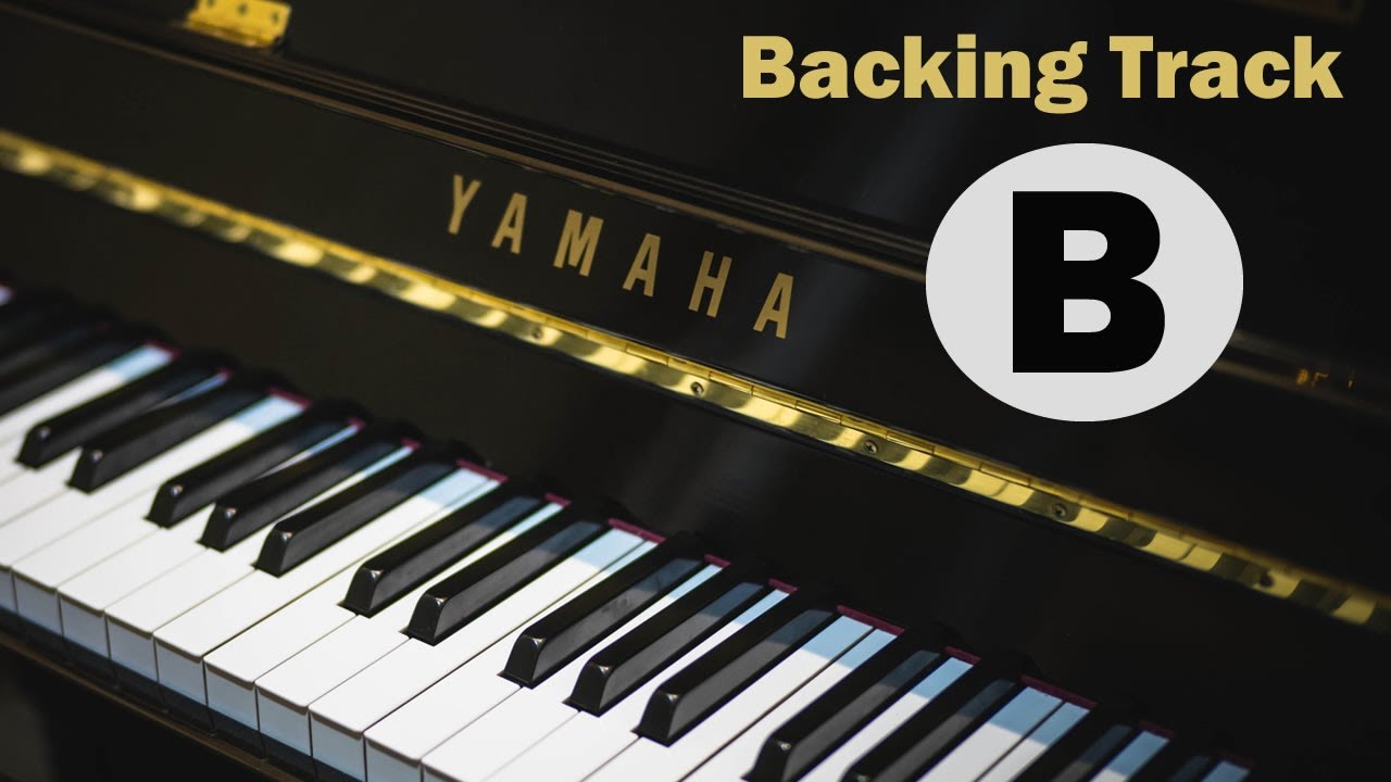 Emotional Guitar Backing Track In B Major - YouTube