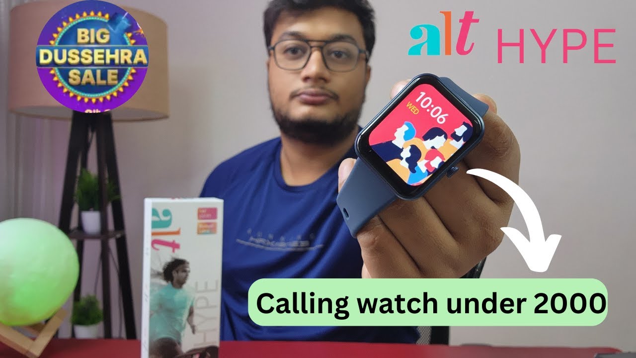 alt hype 1.83 Hd display smart watch unboxing [ New calling smart watch ...