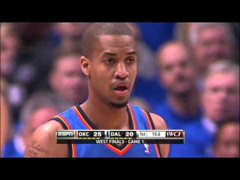 NBA Playoff Playback Thunder/Mavericks West Finals Game 1