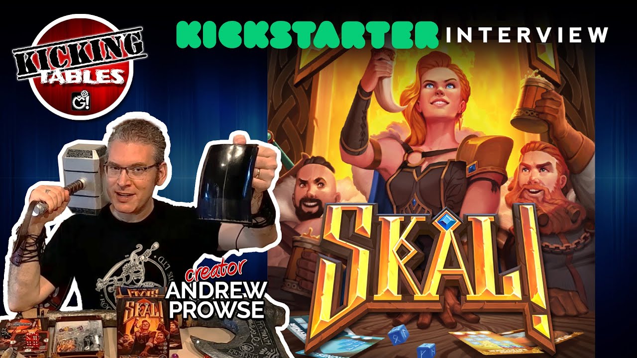 Skal! Boardgame Interview with Creator Andrew Prowse - YouTube