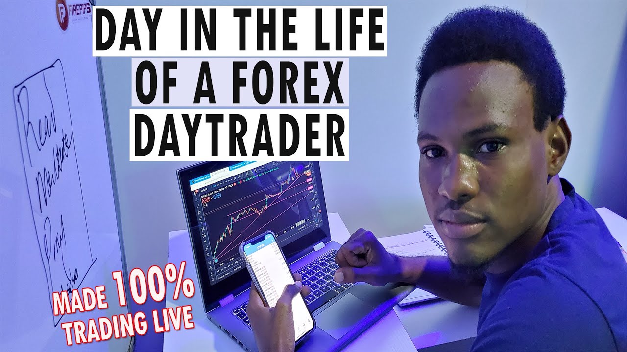 A DAY IN THE LIFE OF A FOREX TRADER, FLIPPING A $100 ACCOUNT LIVE, $6K ...