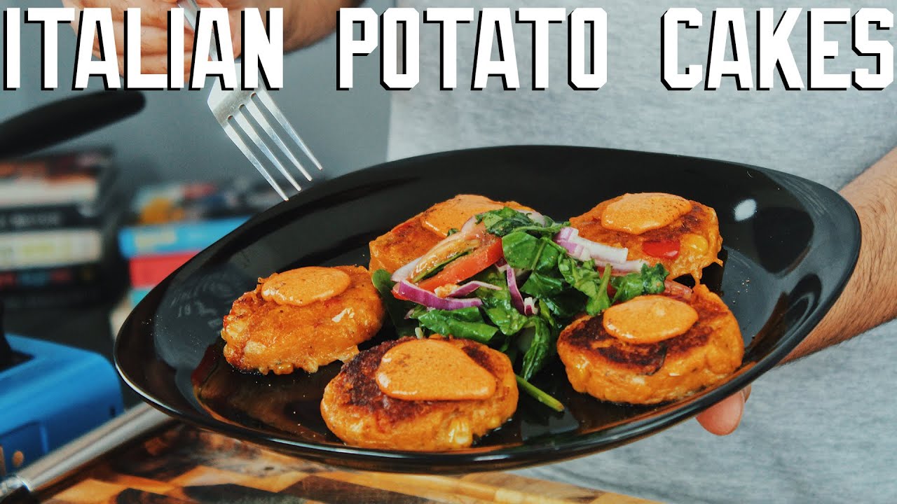 EPIC ITALIAN POTATO CAKES / PATTIES - YouTube