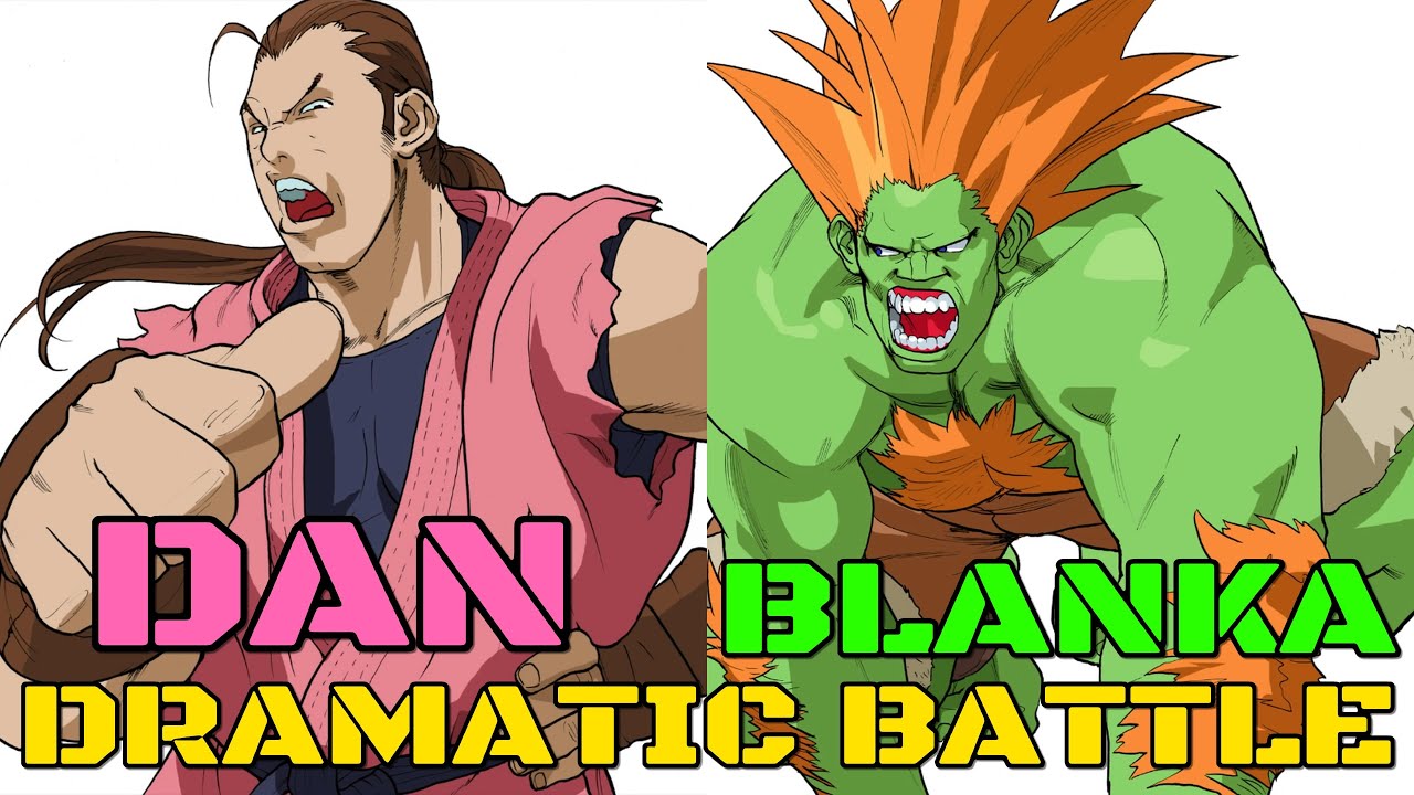 Street Fighter Alpha 3 Max - DAN X BLANKA [Dramatic Battle] - YouTube