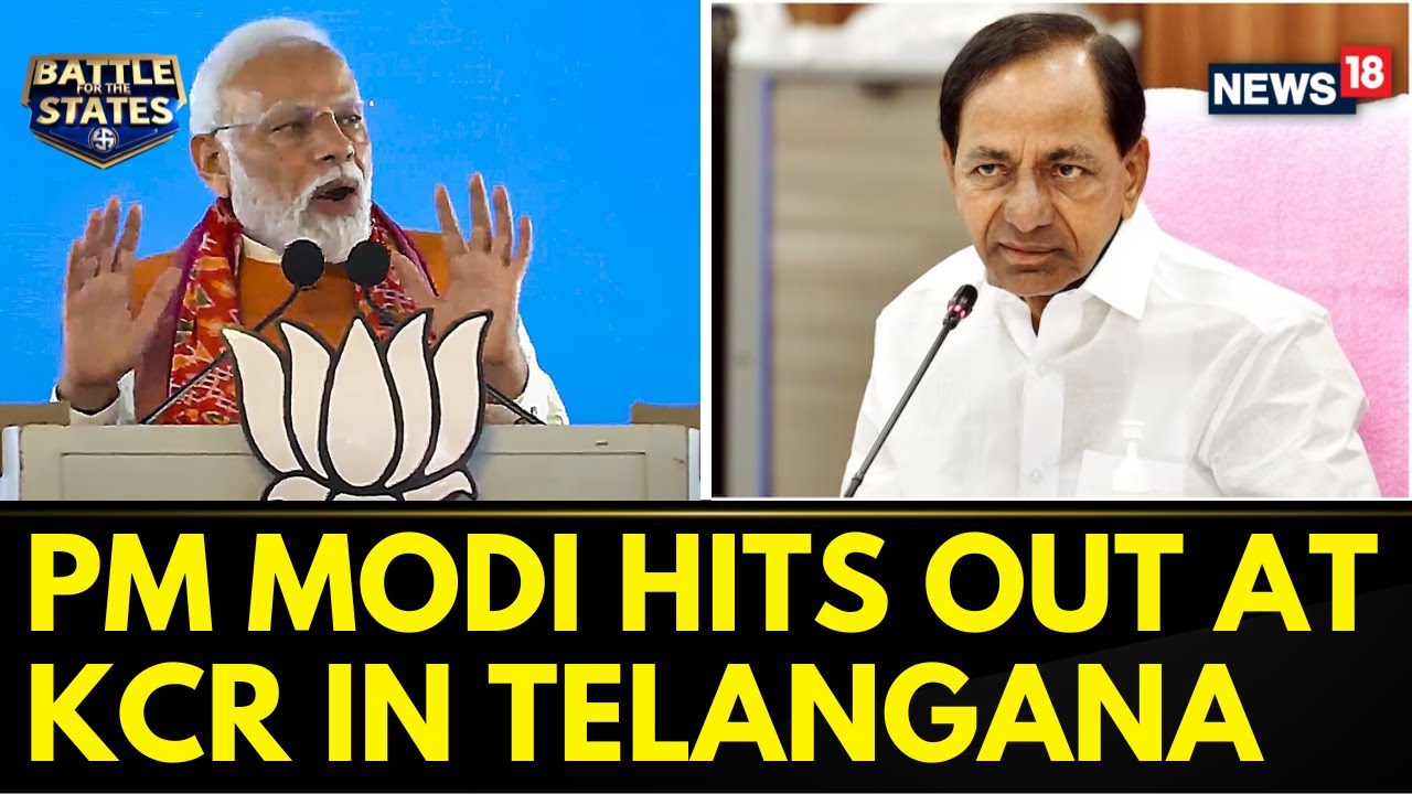 Telangana News | PM Modi Hits Out At KCR Government In His Rally ...