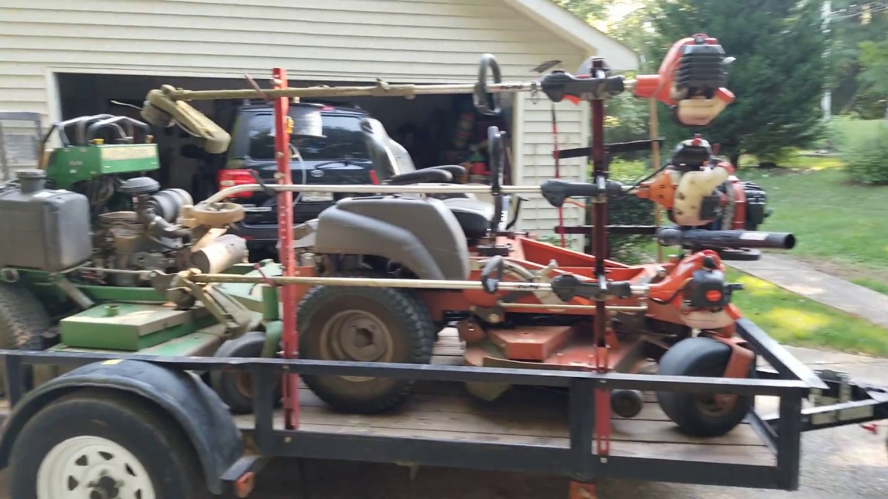 2019 Lawn Care setup - YouTube
