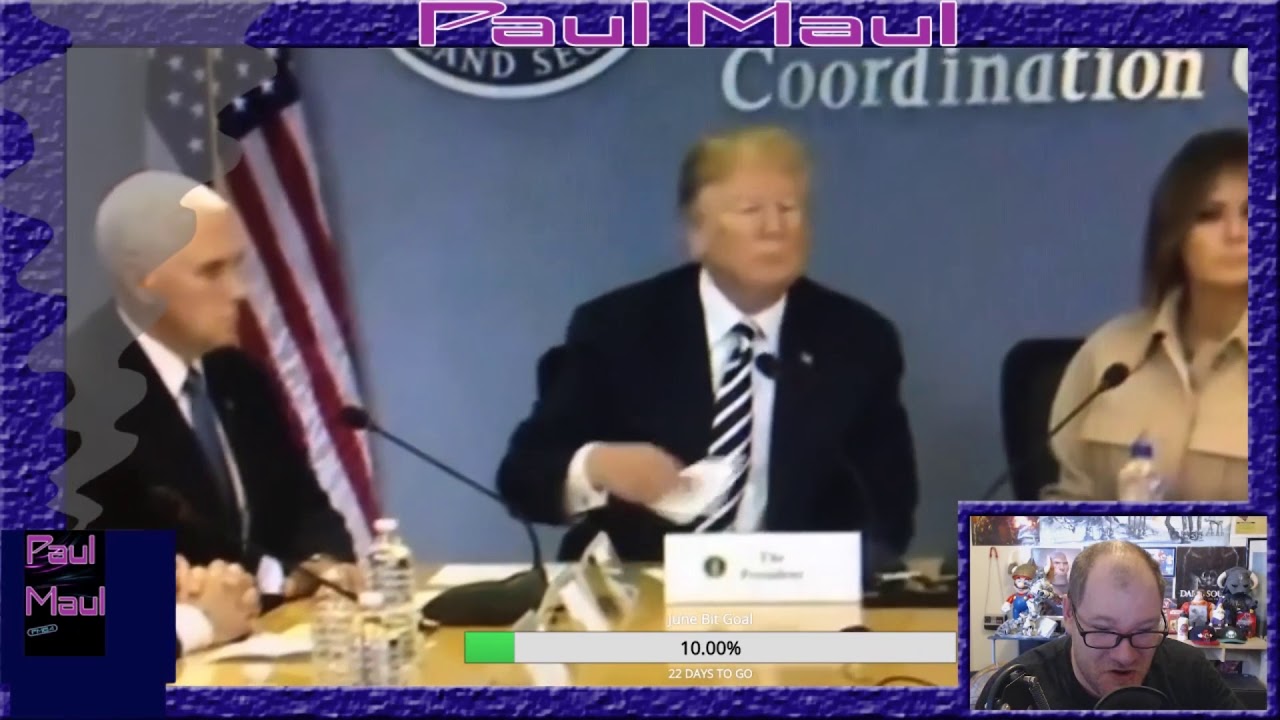 Trump, water bottle, and napkin! Paul Maul Reaction video - YouTube