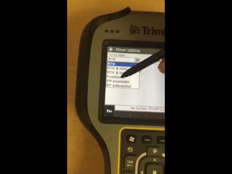 How to create a survey style for a static survey using a TSC3 - YouTube